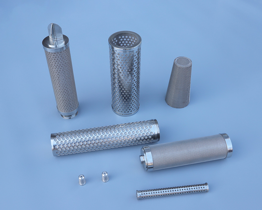 China Stainless Steel Cylinder Filter For Air Filtration Manufacturers
